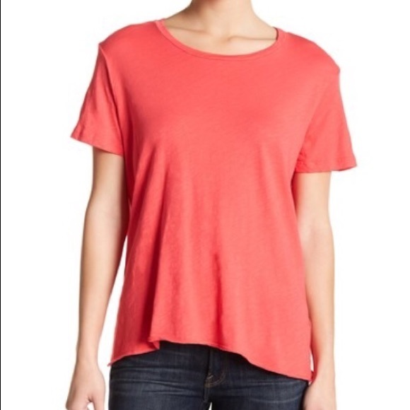 Sundry | Tops | Nwt Sundry Tie Back Hilo Tee Shirt Hibiscus | Poshmark